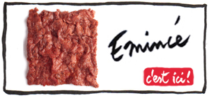 Émincés de bœuf sur duo d'épinards